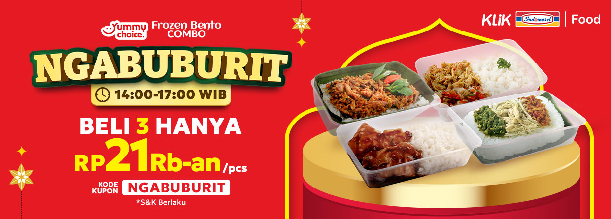 Beli 3 Frozen Bento Hanya Rp21.000-an | KlikIndomaret