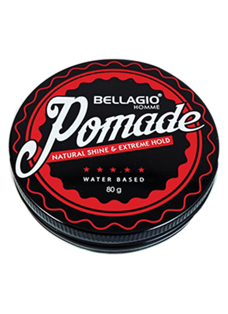 Bellagio Homme Pomade Nat Shine Extreme Hold Black 80g Klik Indomaret bellagio-homme-pomade-nat-shine-extreme-hold-black-80g-klik-indomaret