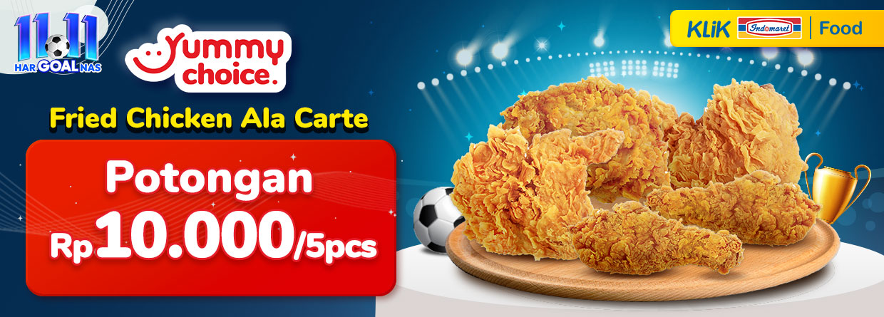 Promo Fried Chicken Ala Carte | KlikIndomaret